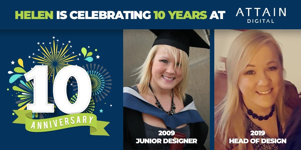 Helen's Celebrating 10 Years at ATTAIN! - ATTAIN